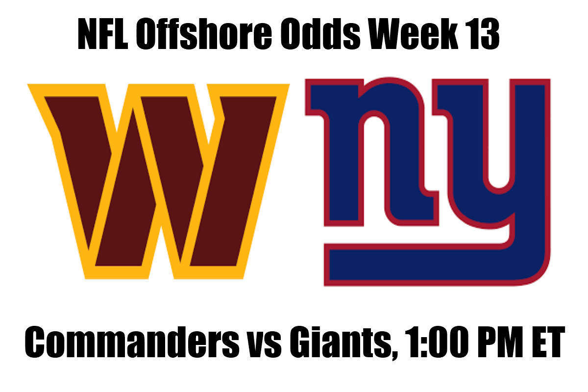 Commanders vs. Giants NFL Offshore Betting Odds, Preview, and Pick ...
