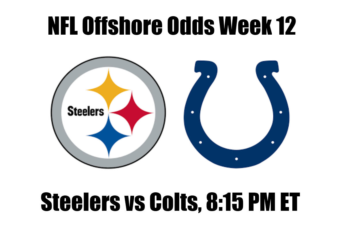 Steelers vs. Colts NFL Offshore Betting Odds, Preview, and Pick (Week ...