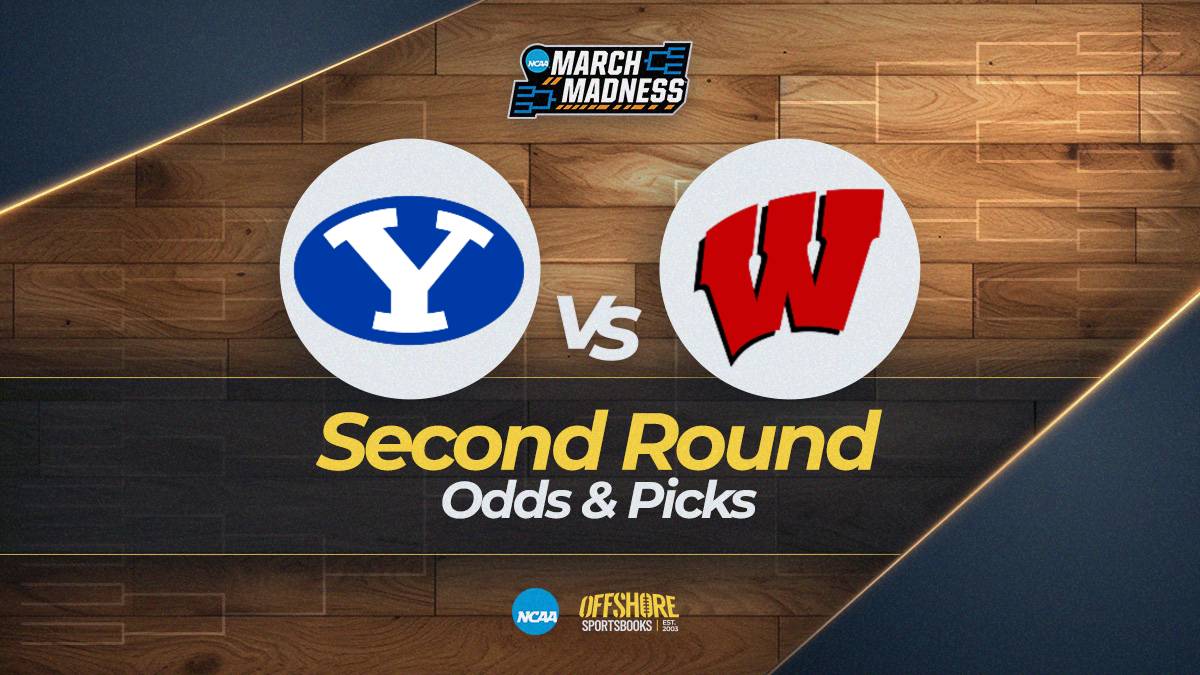 #6 BYU vs #3 Wisconsin 🏀 2nd Round Odds & Pick (Mar 22)